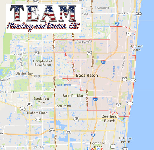 Boca Raton Map Neighborhoods